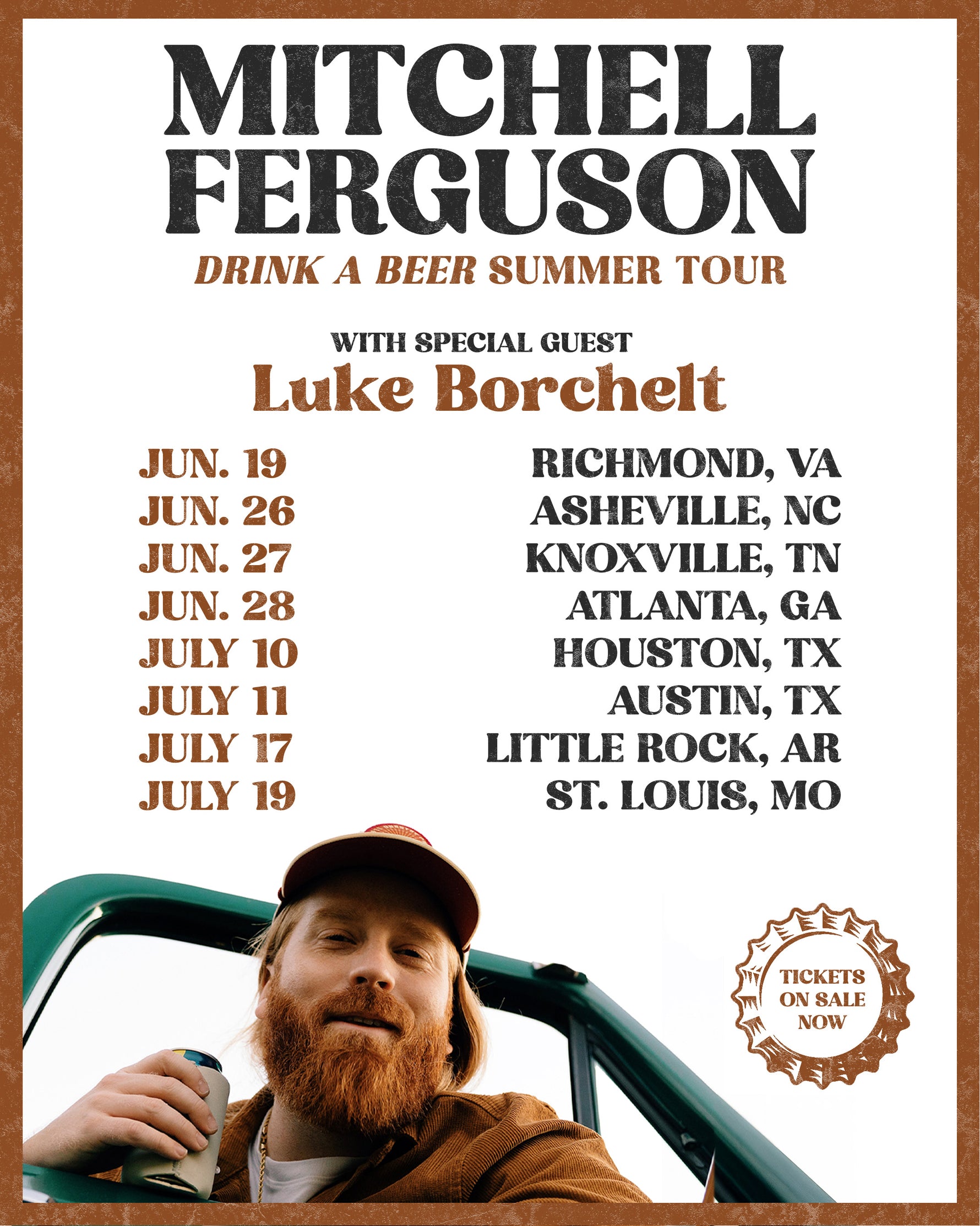 TOUR – Luke Borchelt